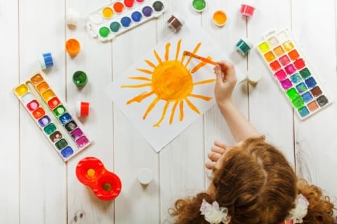 12 Ways to Display, Share & Organize Childrens Artwork