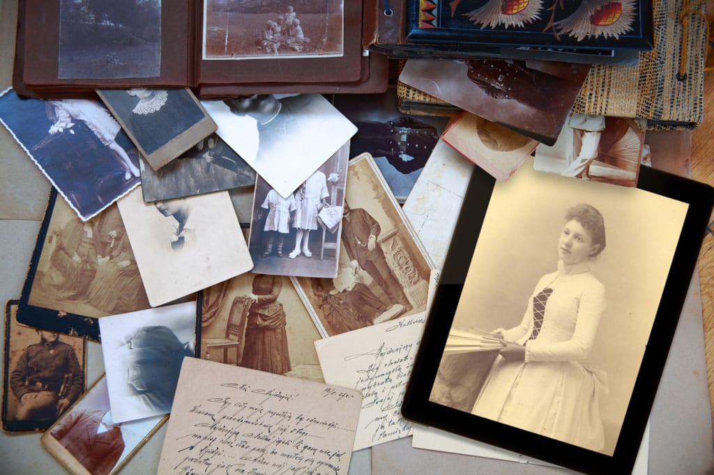 Start turning your vintage old photos into digital images