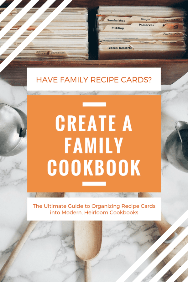 Organize Family Recipe Cards to Create An Heirloom Cookbook