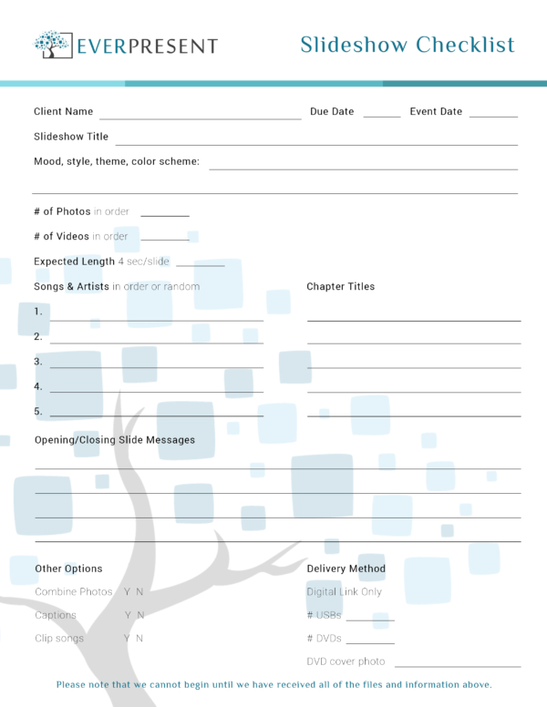 How Slideshow Project is made | EverPresent