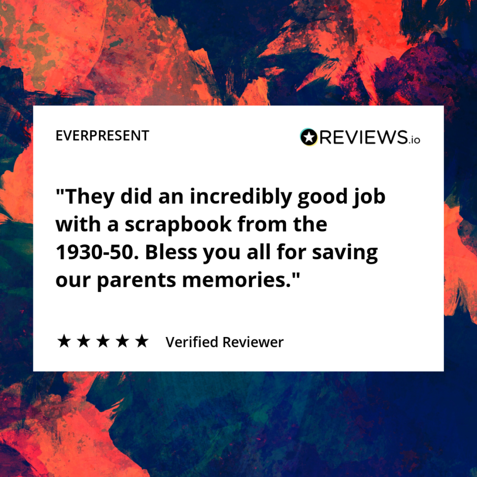 The Best Scrapbook & Albums Scanning Service | EverPresent